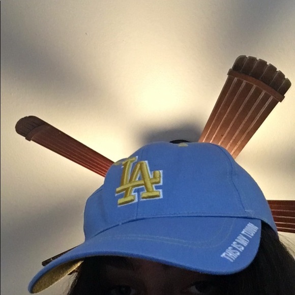 Accessories | La Blue And Yellow Baseball Cap | Poshmark